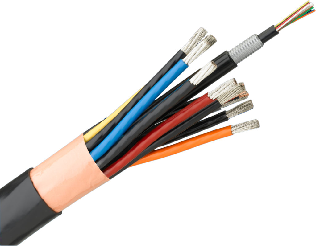 Macro (TFC) -#4. Bulk Un-connectorized Cell Tower Hybrid Feeder Cable ...